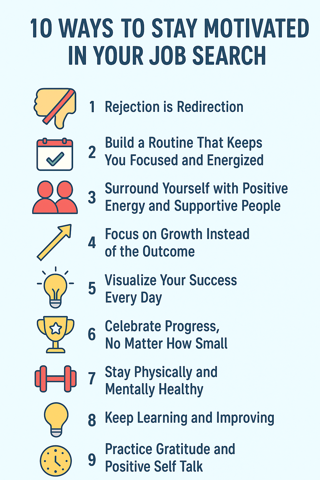 Job Seeker Motivation: Staying Positive & Confident