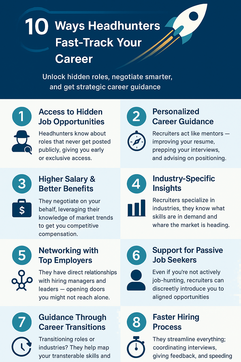 10 Ways Headhunters Can Fast-Track Your Career Headhunters Directory